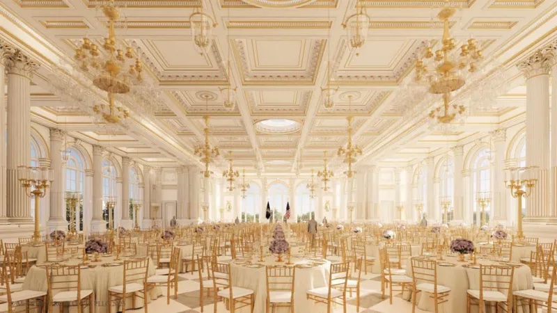 WHO’S ACTUALLY PAYING FOR TRUMP’S BALLROOM? – Gallup Sun
